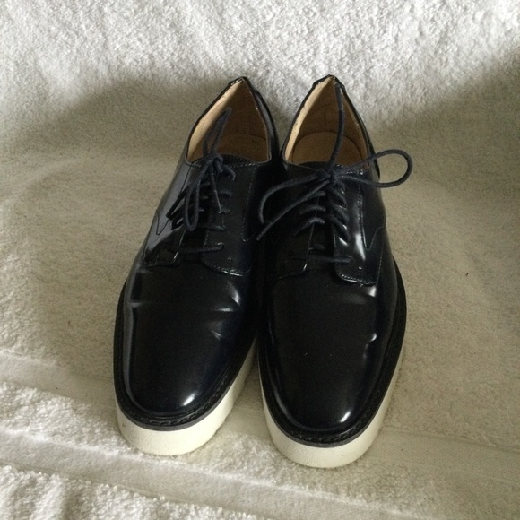 Zara | Shoes | Zara Basic Collection Women Lace Up Shoes Size 39 Eur ...
